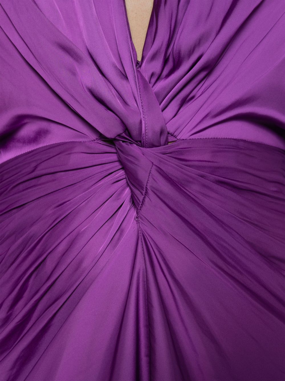 strapless open back dress Issa Oyster Slip Dress in Silk Satin