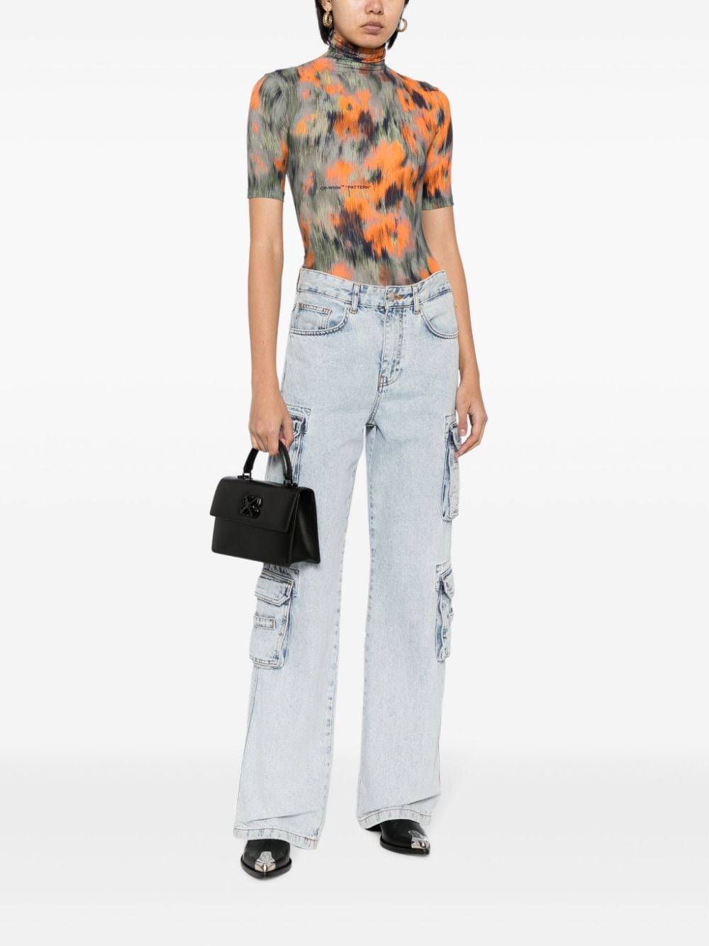 OFF-WHITE Off-White Jitney Tote Bag With Logo Plaque