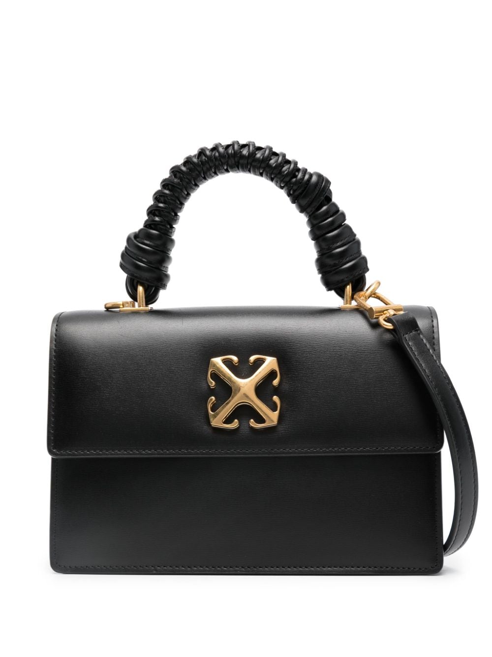 Off-White Jitney 2.8 Top Handle Bag - Black | Editorialist