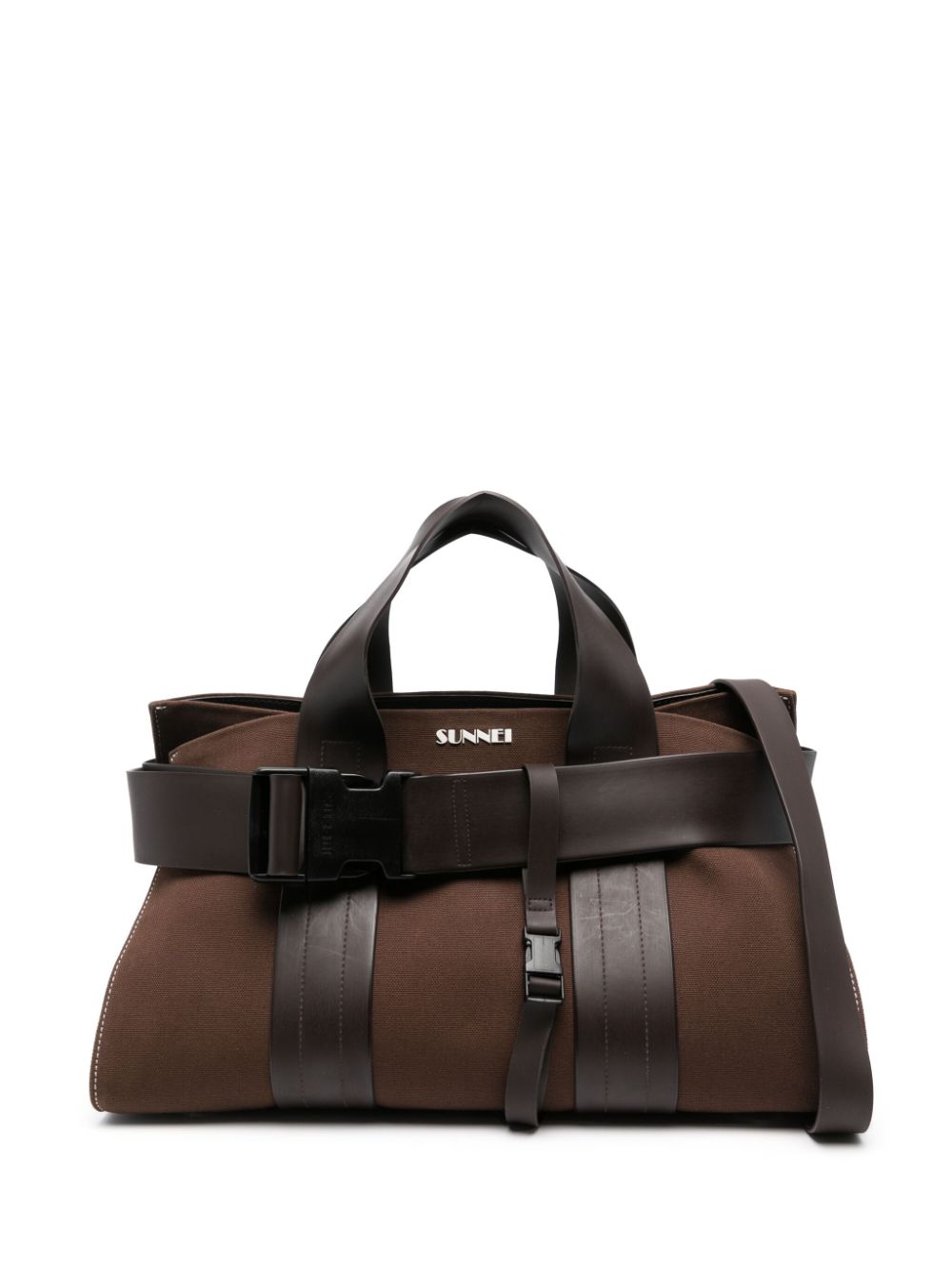 【SUNNEI】メッセンジャーバッグ Sunnei Messenger Bag - Brown | Editorialist