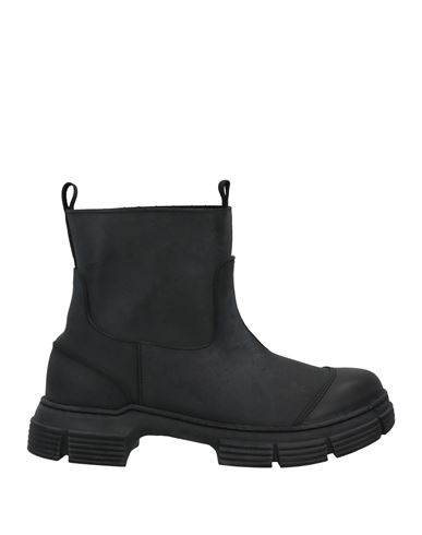 Ganni Brown Recycled Rubber Country Tall Boots In 189 Fossil - 59