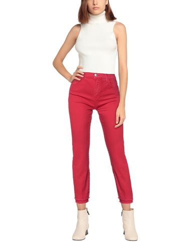 TWINSET MY TWIN TWINSET Skinny Fit Jeans with Fringed Hem