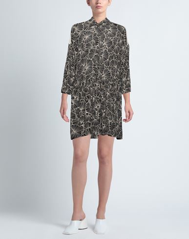 TWINSET TWINSET Mini Floral-Print Crepe Shirt Dress