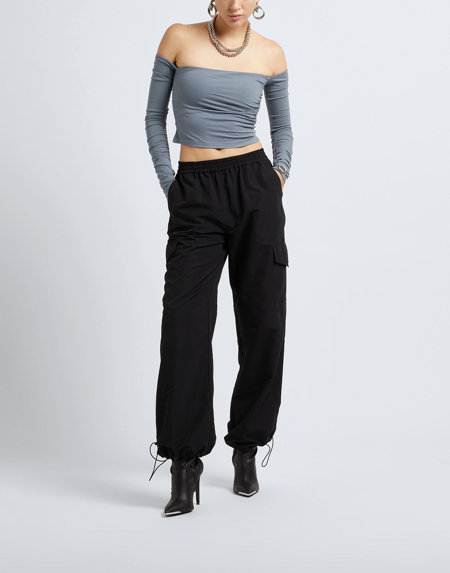 8 BY YOOX Off-The-Shoulder Top