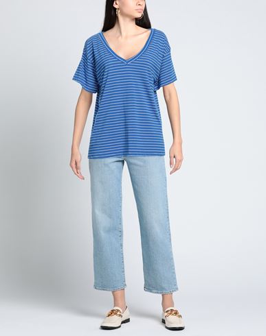 VICOLO VICOLO Striped Jersey T-Shirt
