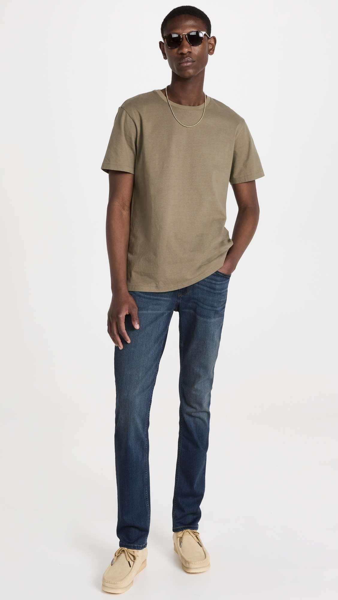 PAIGE PAIGE Federal Transcend Slim Straight Jeans