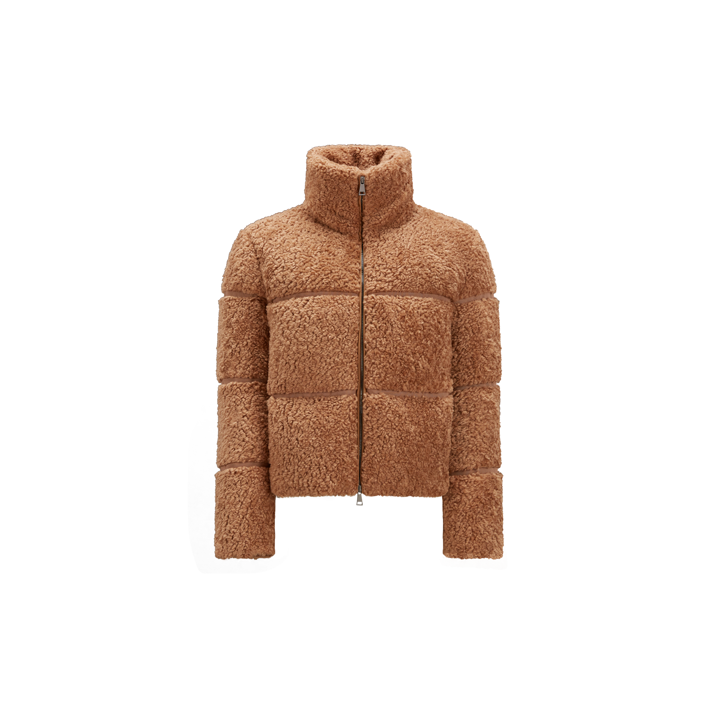 Moncler Segura Short Down Jacket - Beige | Editorialist