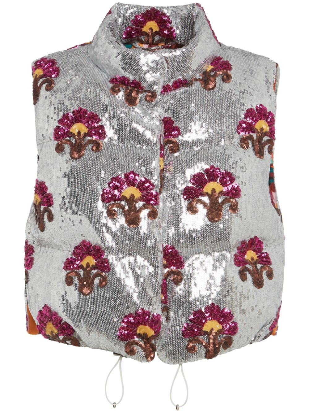 LA DOUBLEJ La DoubleJ Bonbon Sequin-Embellished Gilet