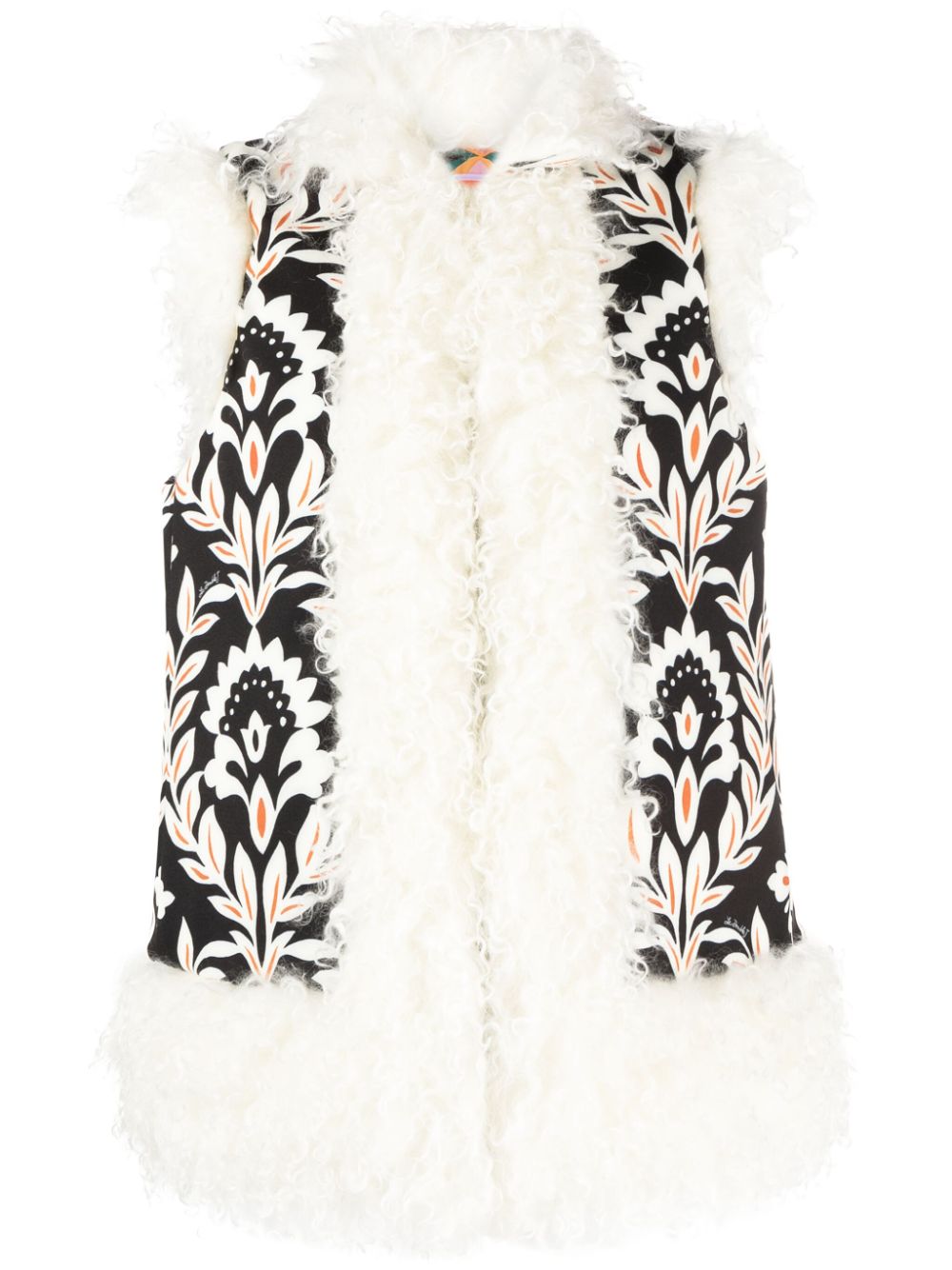LA DOUBLEJ La DoubleJ Floral-Print Vest