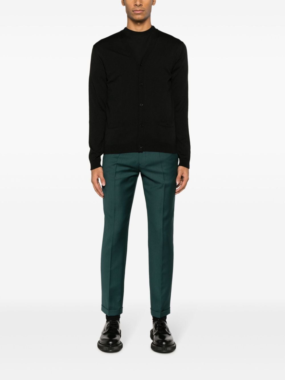 PAUL SMITH Paul Smith Tapered-Leg Wool Trousers