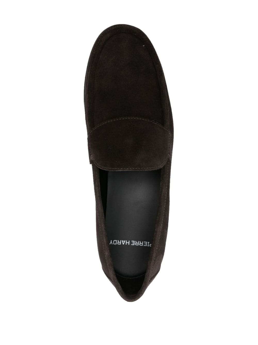 Pierre Hardy Hardy Slip-On Suede Loafers In Brown - 60% Off  display picture 1