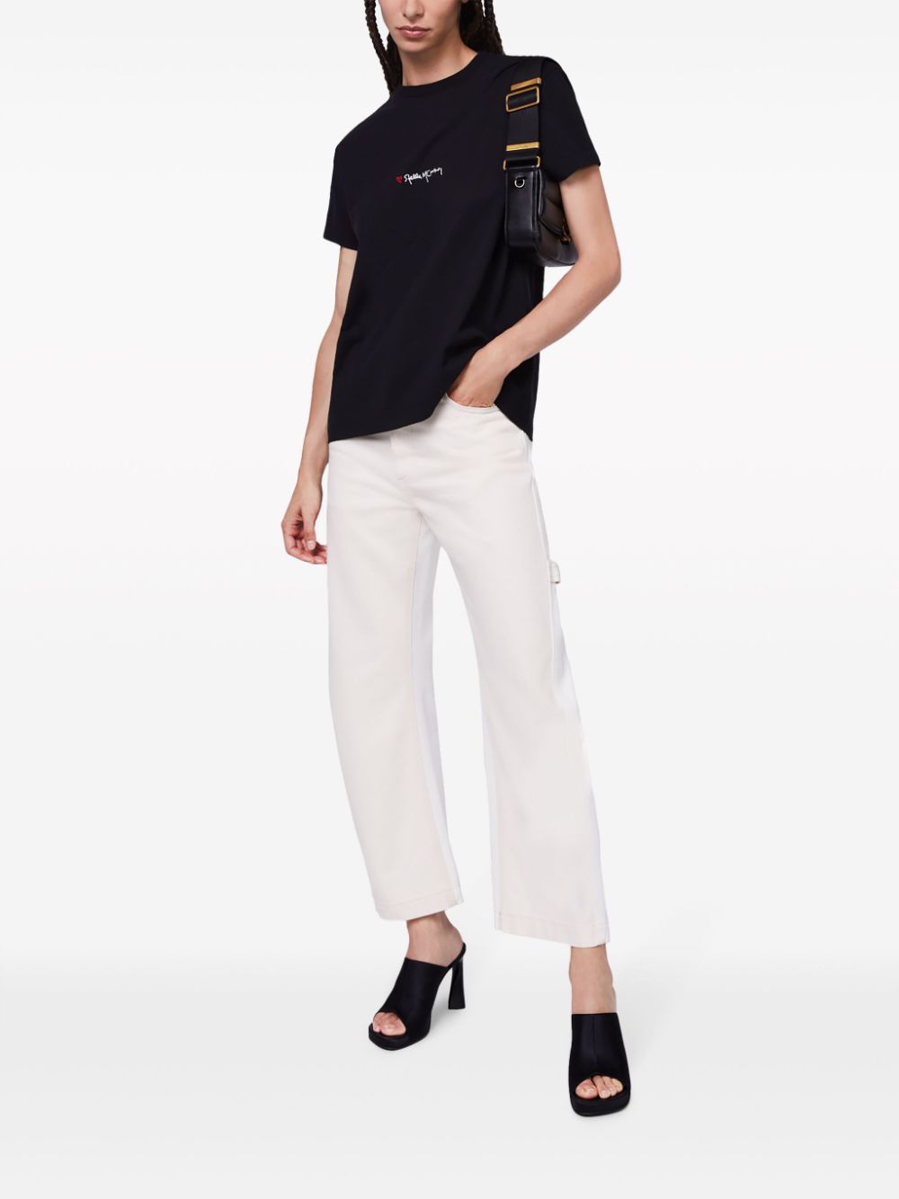STELLA MCCARTNEY Stella McCartney Iconics Love Cotton T-Shirt