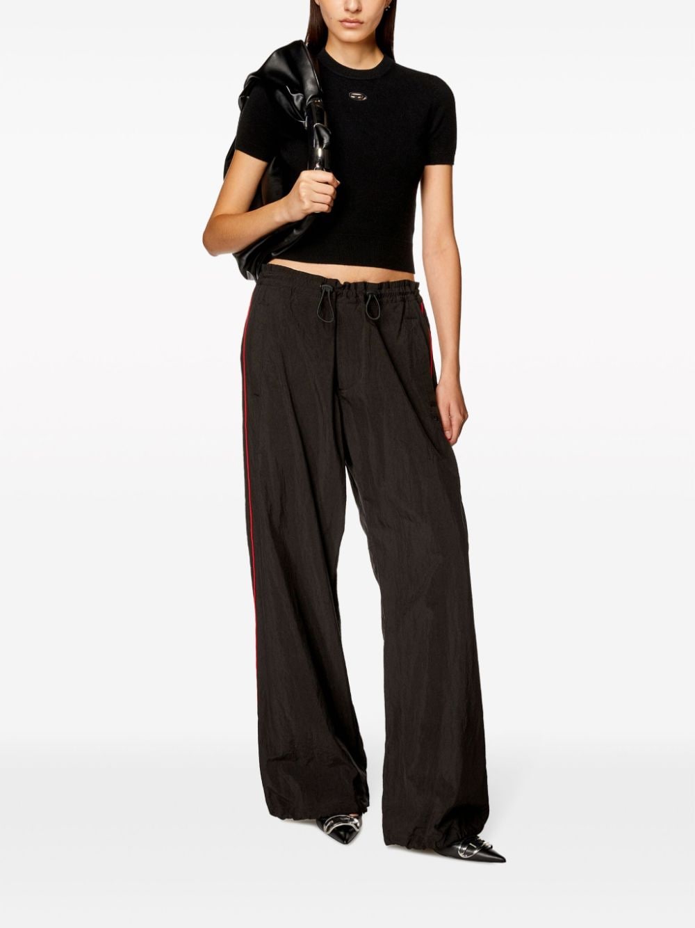 DIESEL® Diesel M-Arga Logo-Embroidered Top