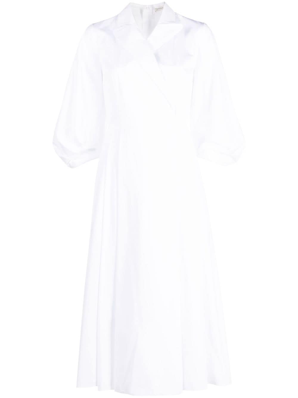 EMILIA WICKSTEAD Emilia Wickstead Peak-Lapels Midi Dress