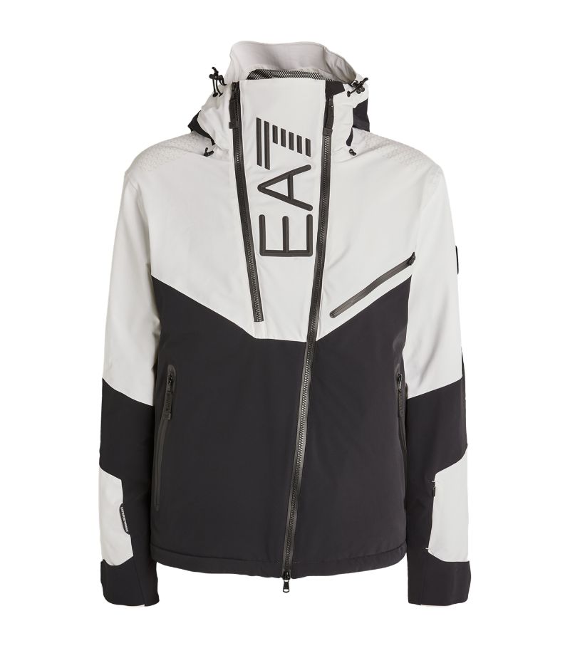 Emporio Armani Cortina Ski Jacket In White - 31% Off | Editorialist