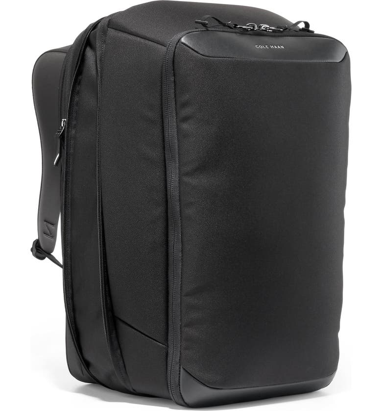 Cole Haan Zerogrand 72 Hour Leather Backpack - Navy Blazer