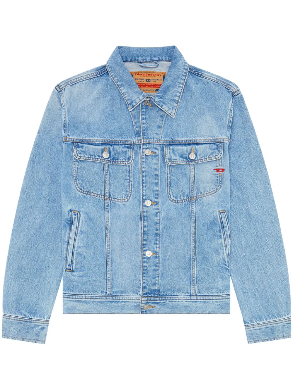 DIESEL® Diesel D-Barcy Denim Jacket