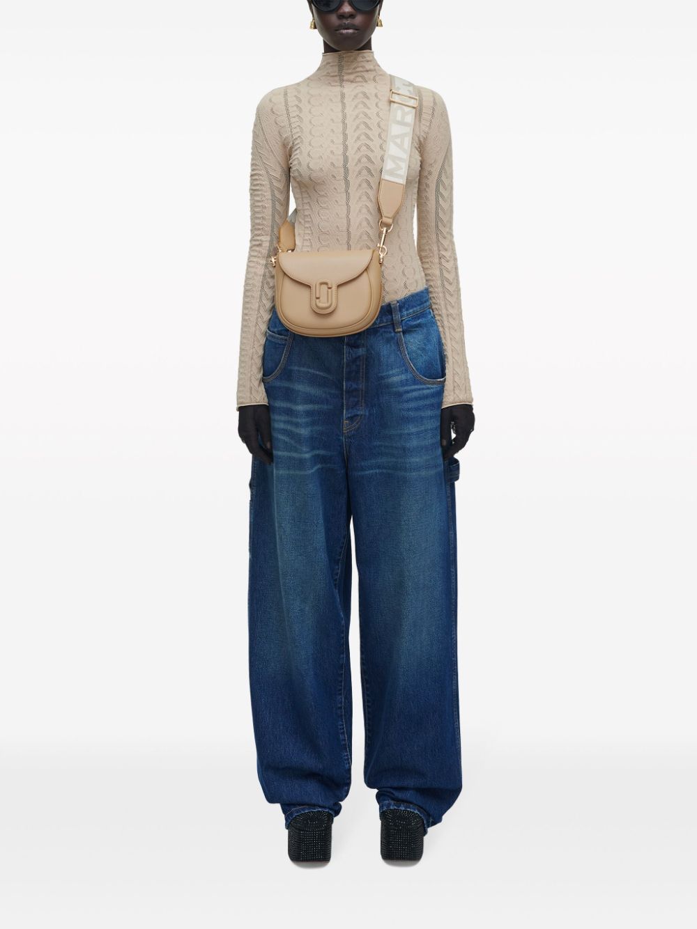 MARC JACOBS Marc Jacobs the Covered J Marc Saddle Bag
