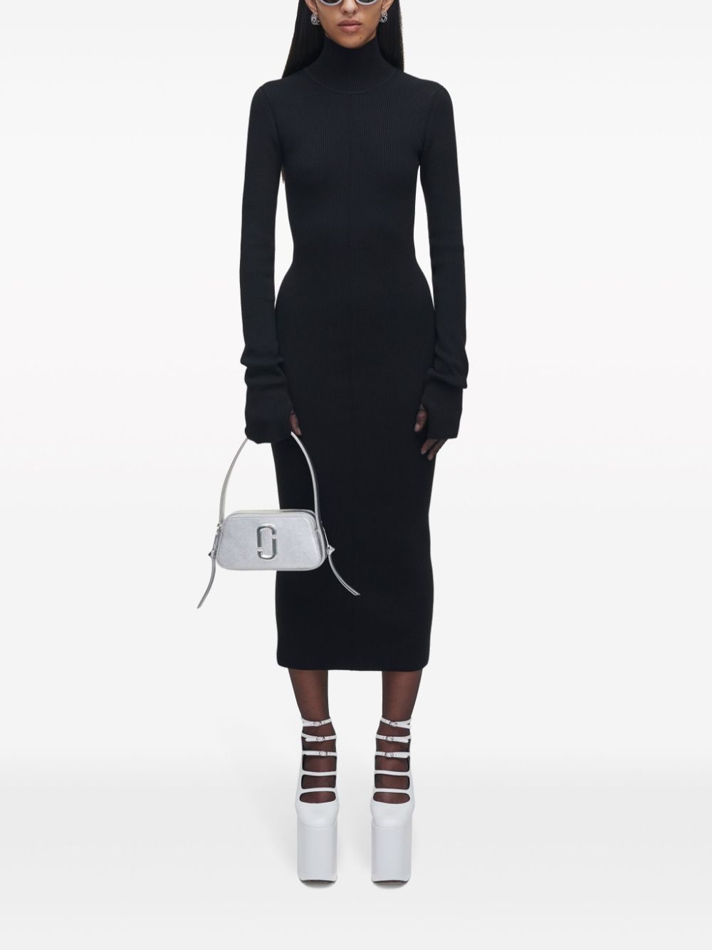 MARC JACOBS Marc Jacobs Metallic Slingshot Shoulder Bag