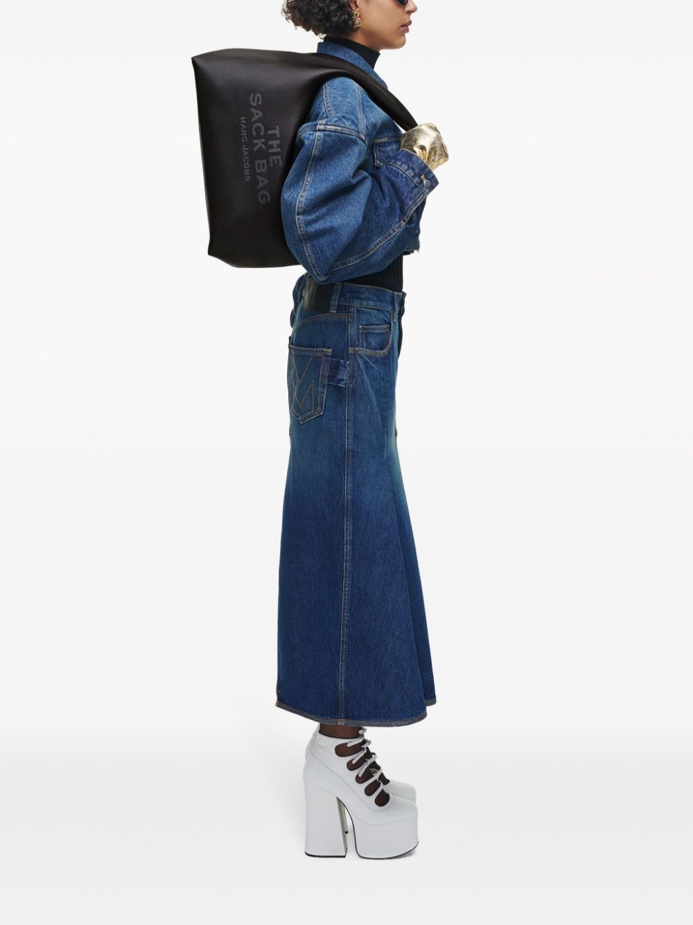 MARC JACOBS The Sack Leather Tote Bag