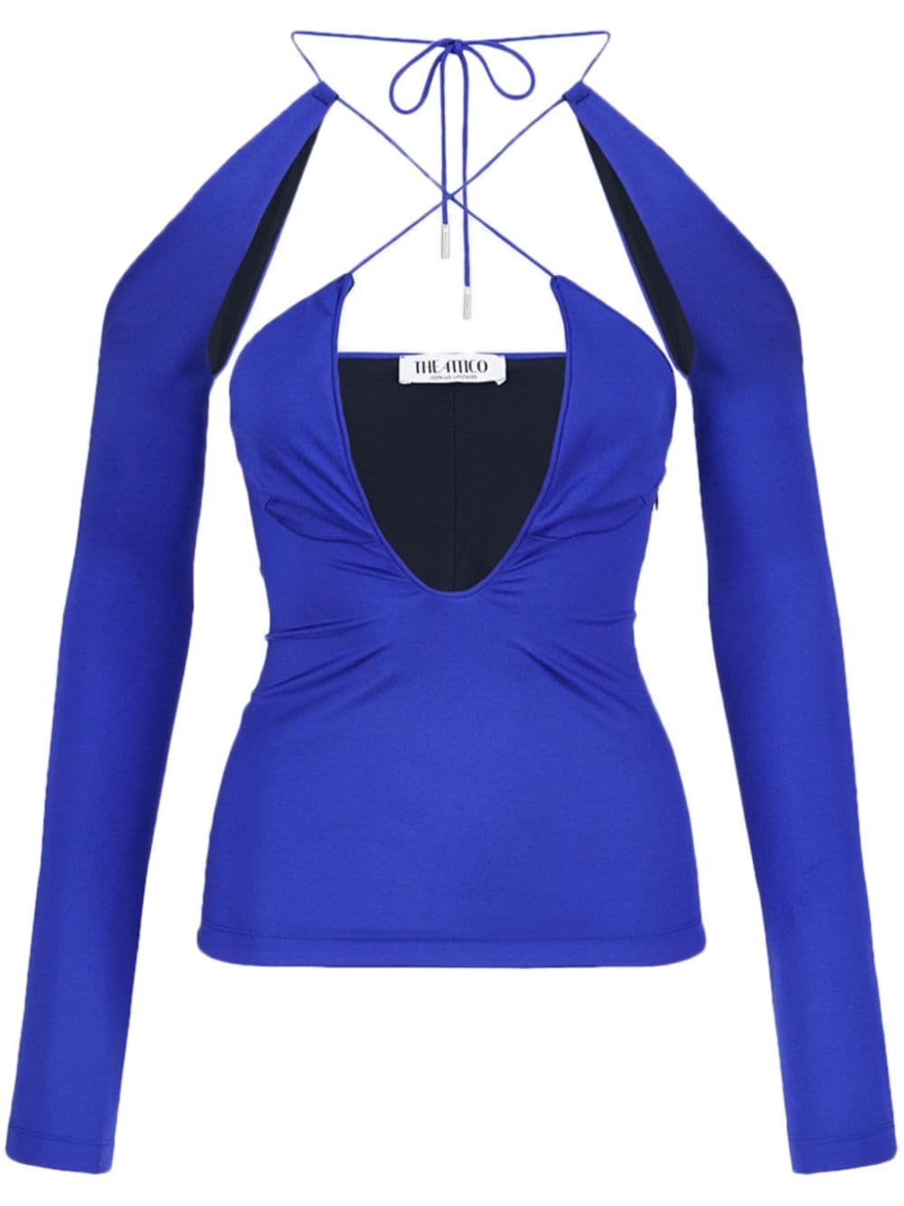 ATTICO The Attico Zane Cut-Out Top