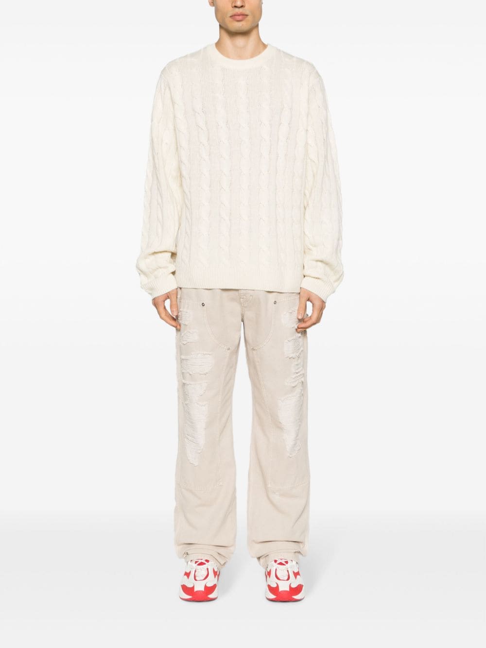 1017 ALYX 9SM 1017 ALYX 9SM Destroyed Canvas Carpenter Trousers