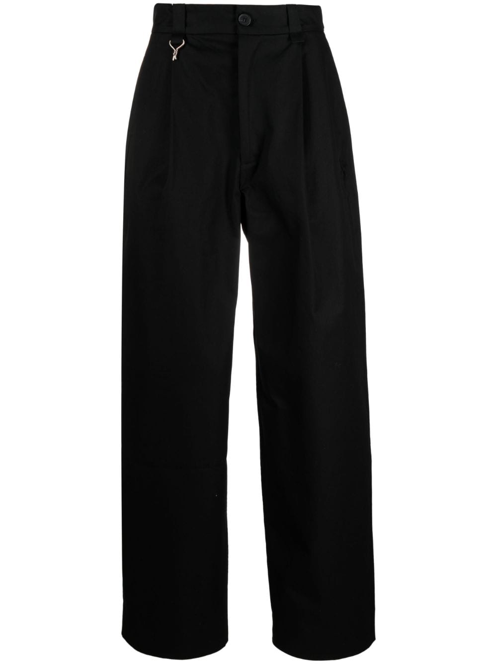Eytys Scout Mid-Rise Chino Trousers In Black - 70% Off | Editorialist