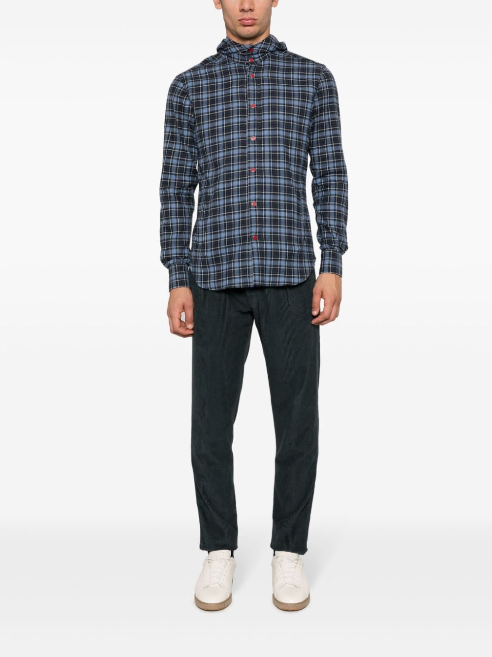 KITON Kiton Corduroy Slim-Cut Trousers