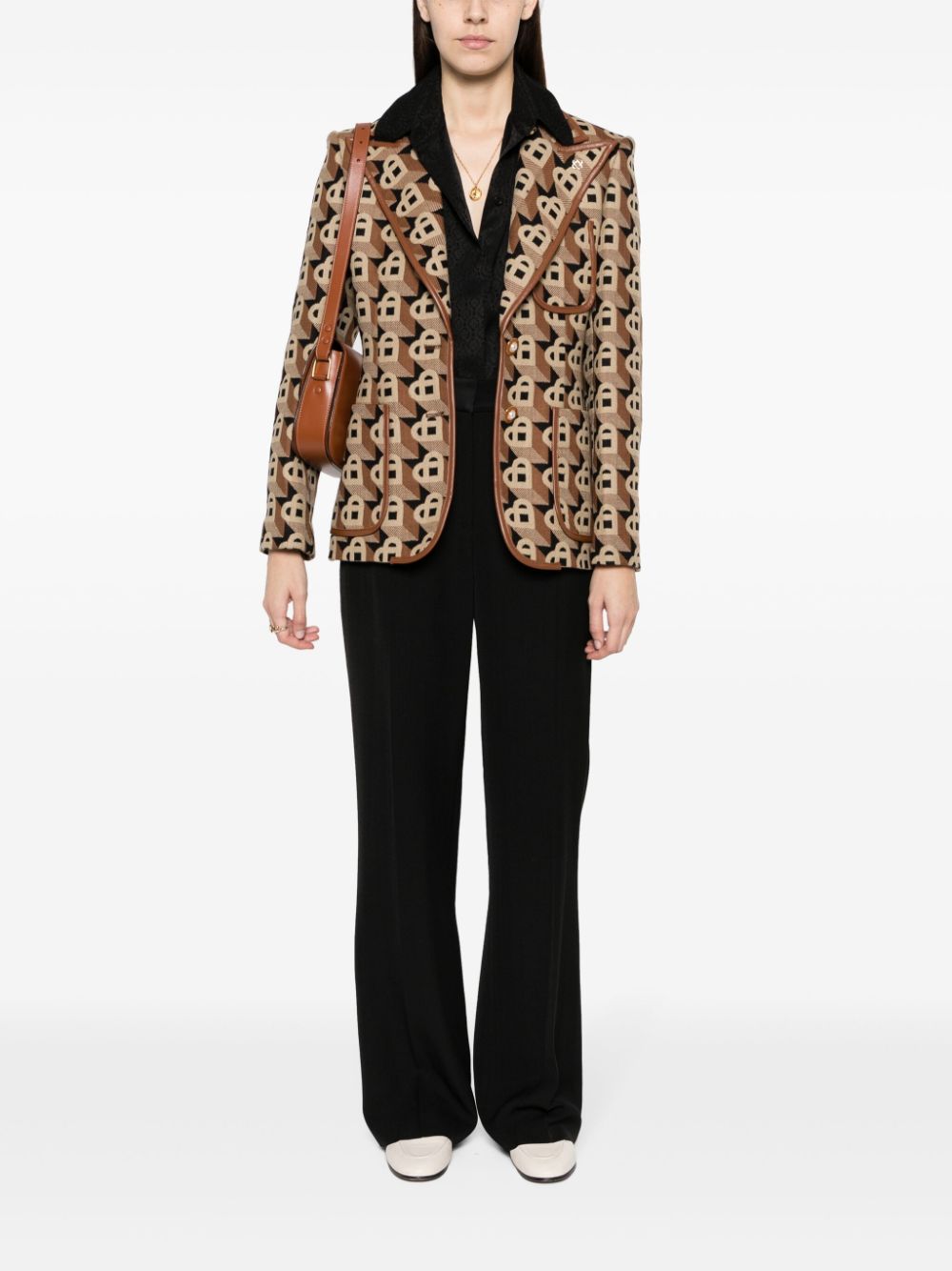 CASABLANCA Casablanca Pleat-Detailing Tailored Trousers