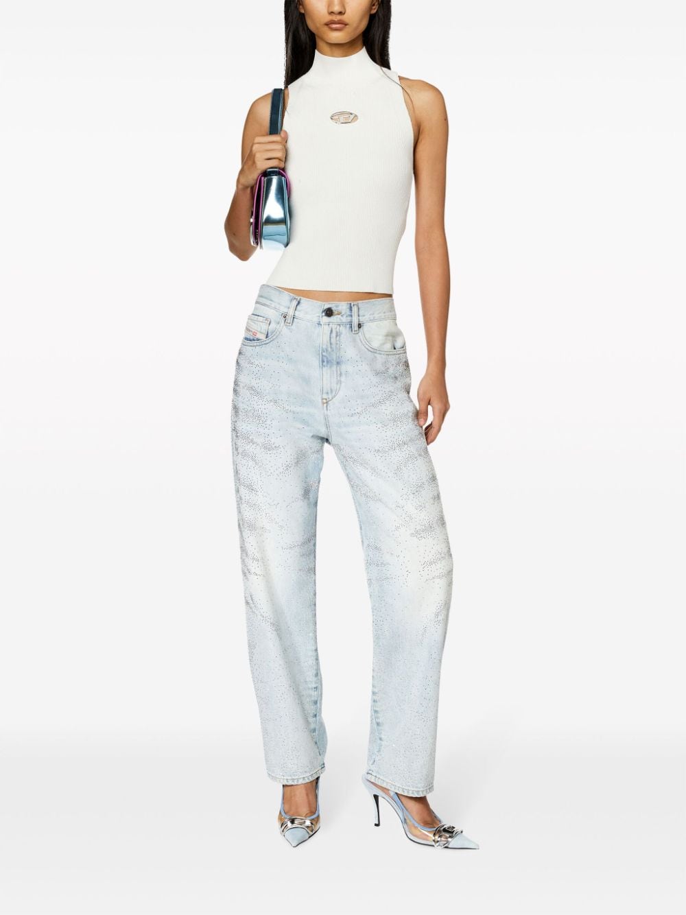 DIESEL® Diesel M-Onervax Mock-Neck Top