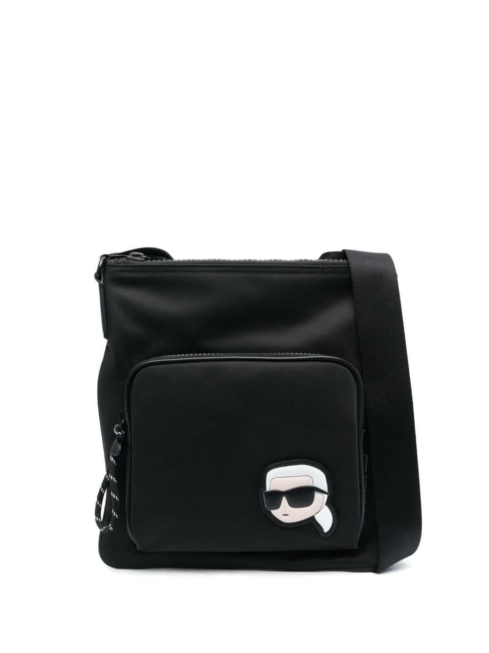 KARL LAGERFELD Karl Lagerfeld Ikon Logo-Appliqué Crossbody Bag