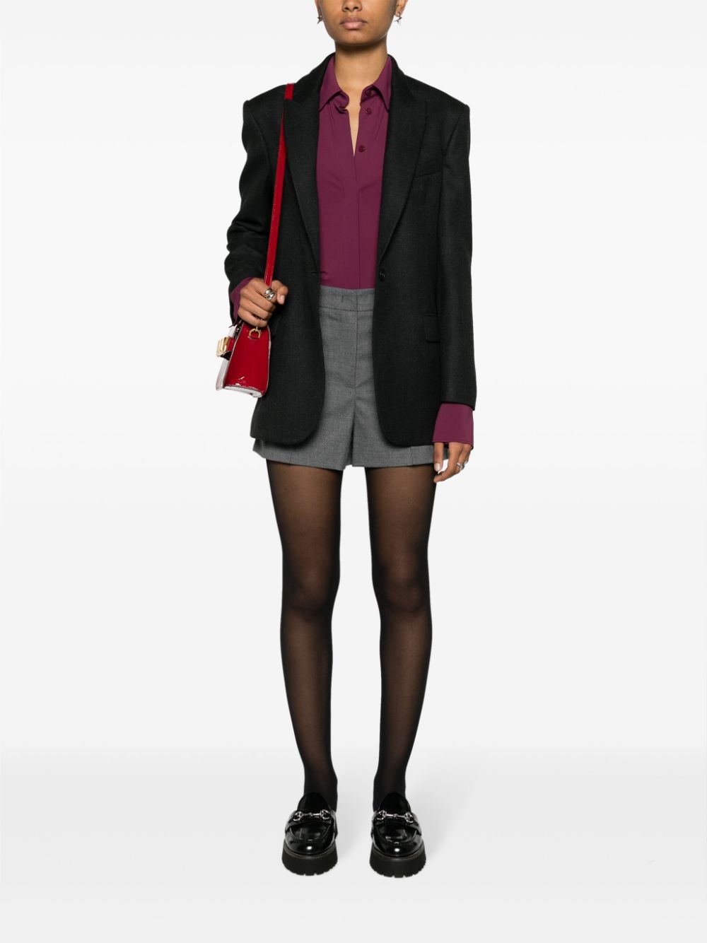 BLANCA VITA Blanca Vita Gasteria Wool-Blend Blazer