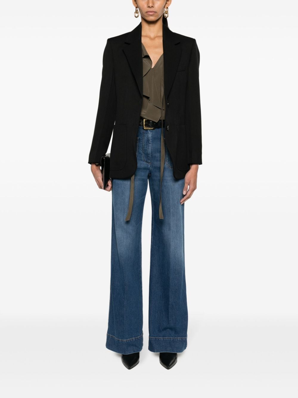 VICTORIA BECKHAM Victoria Beckham Single-Breasted Blazer