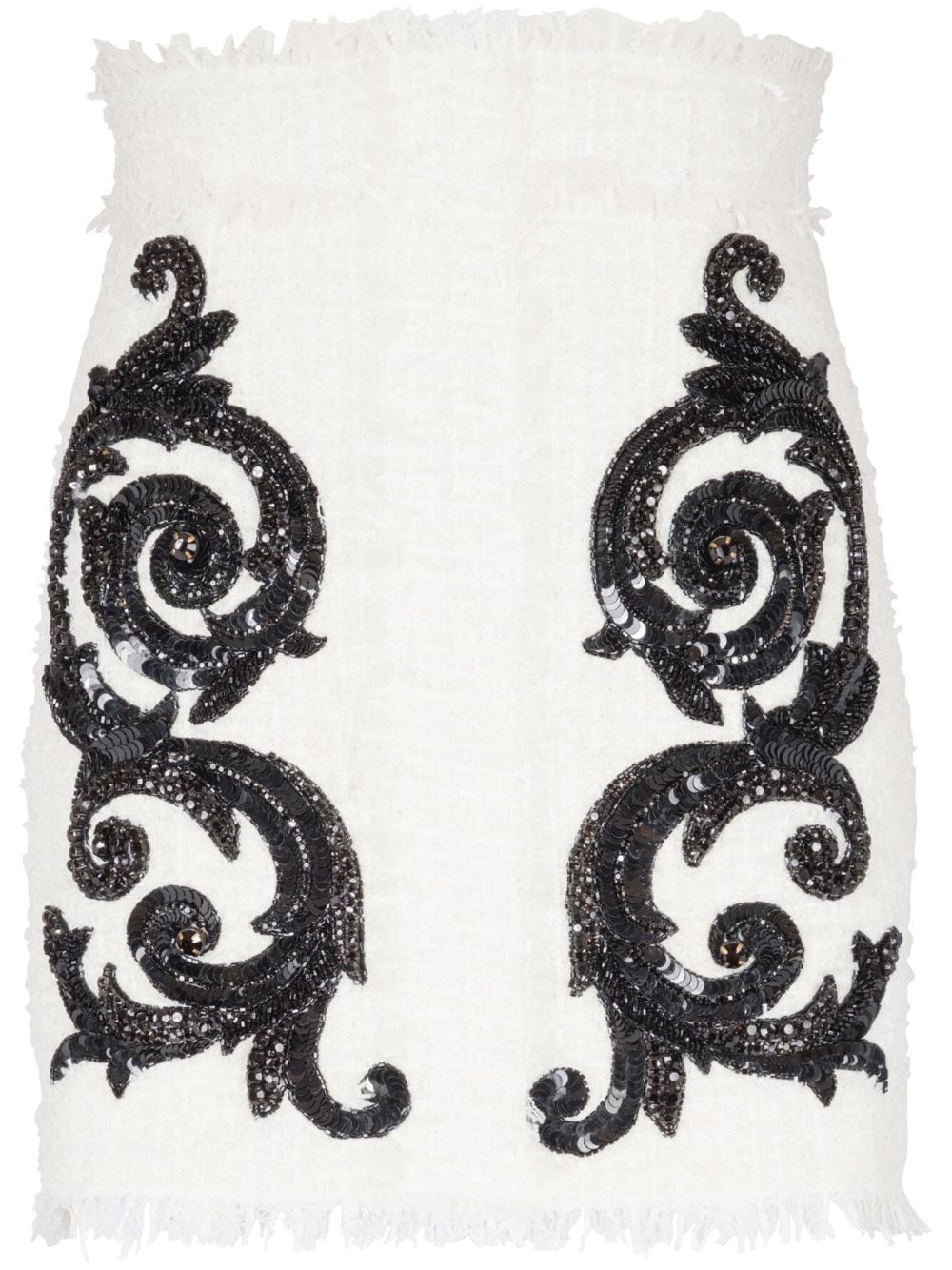 BALMAIN Balmain Embroidered Tweed Jacket