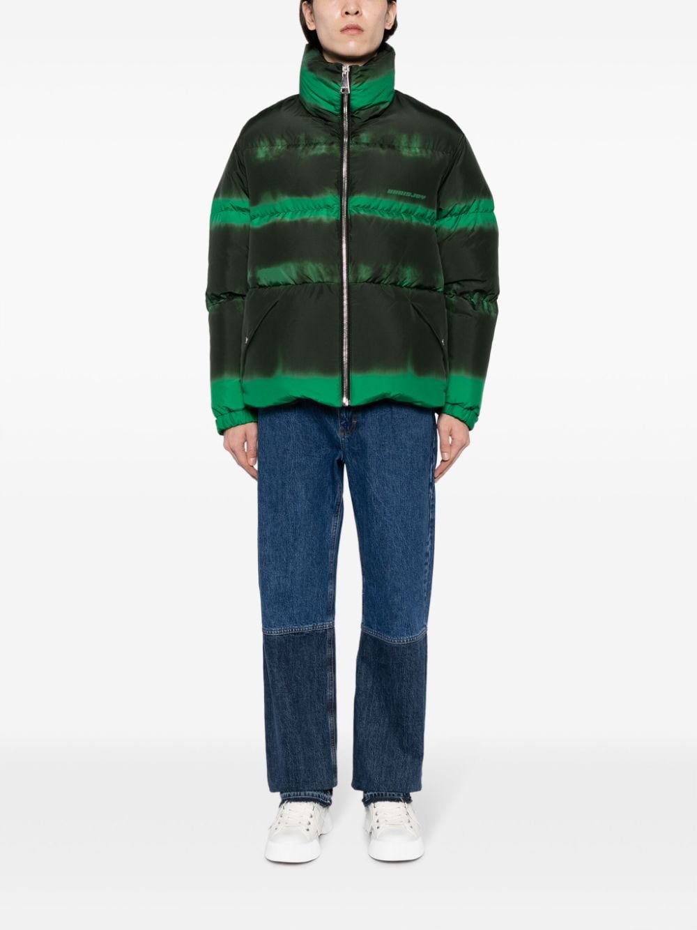 KHRISJOY Faded-Effect Puffer Jacket