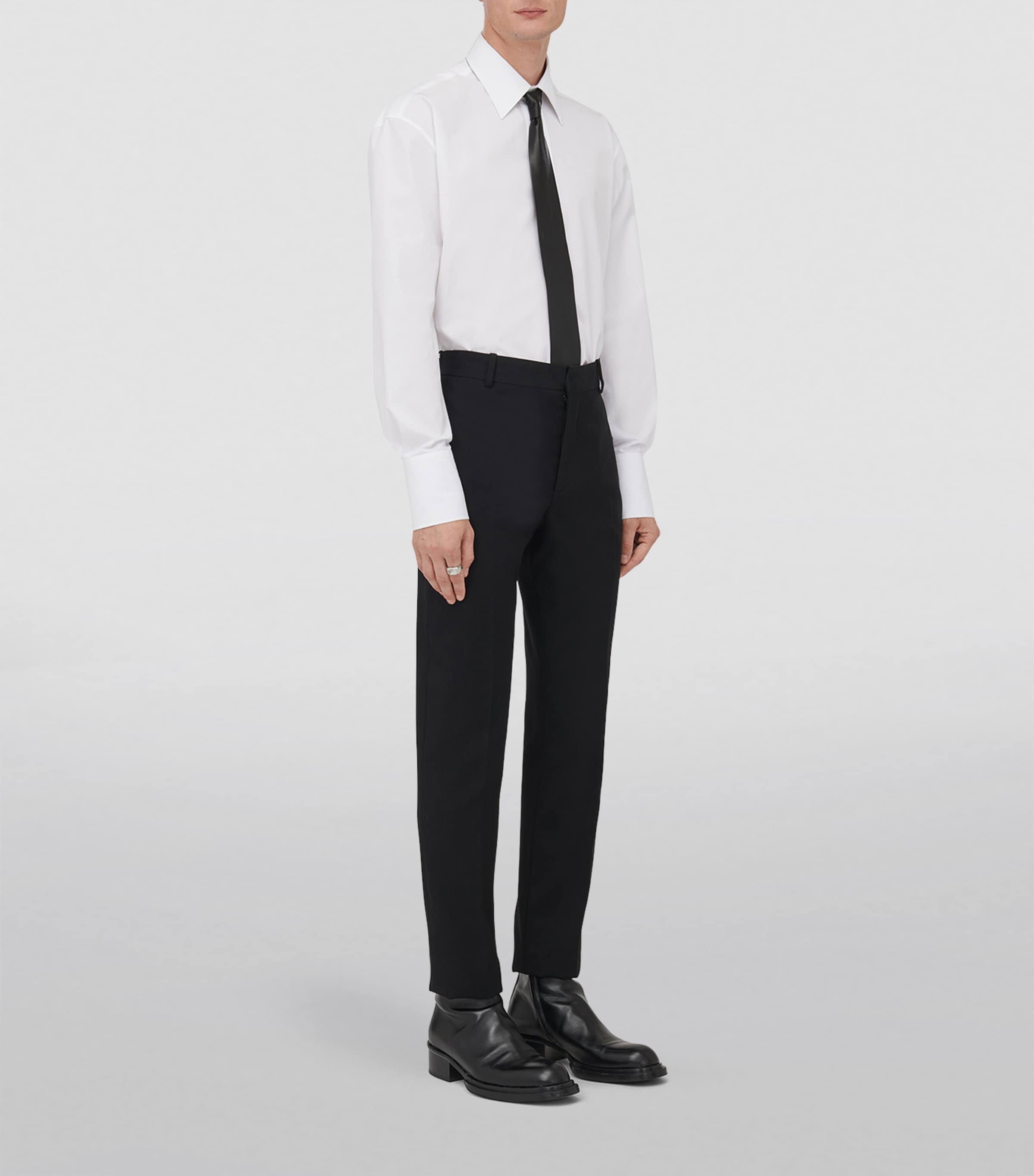 ALEXANDER MCQUEEN Wool Cigarette Trousers
