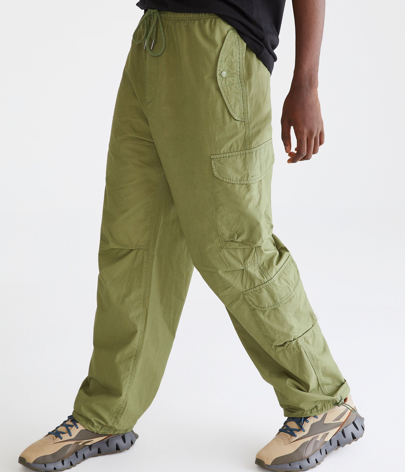 AéRopostale Cargo Parachute Pants In Yellow 64% Off Editorialist
