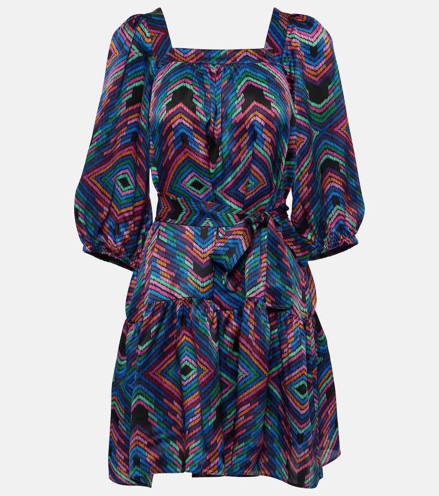 ERES Eres Nightclub Printed Mini Dress