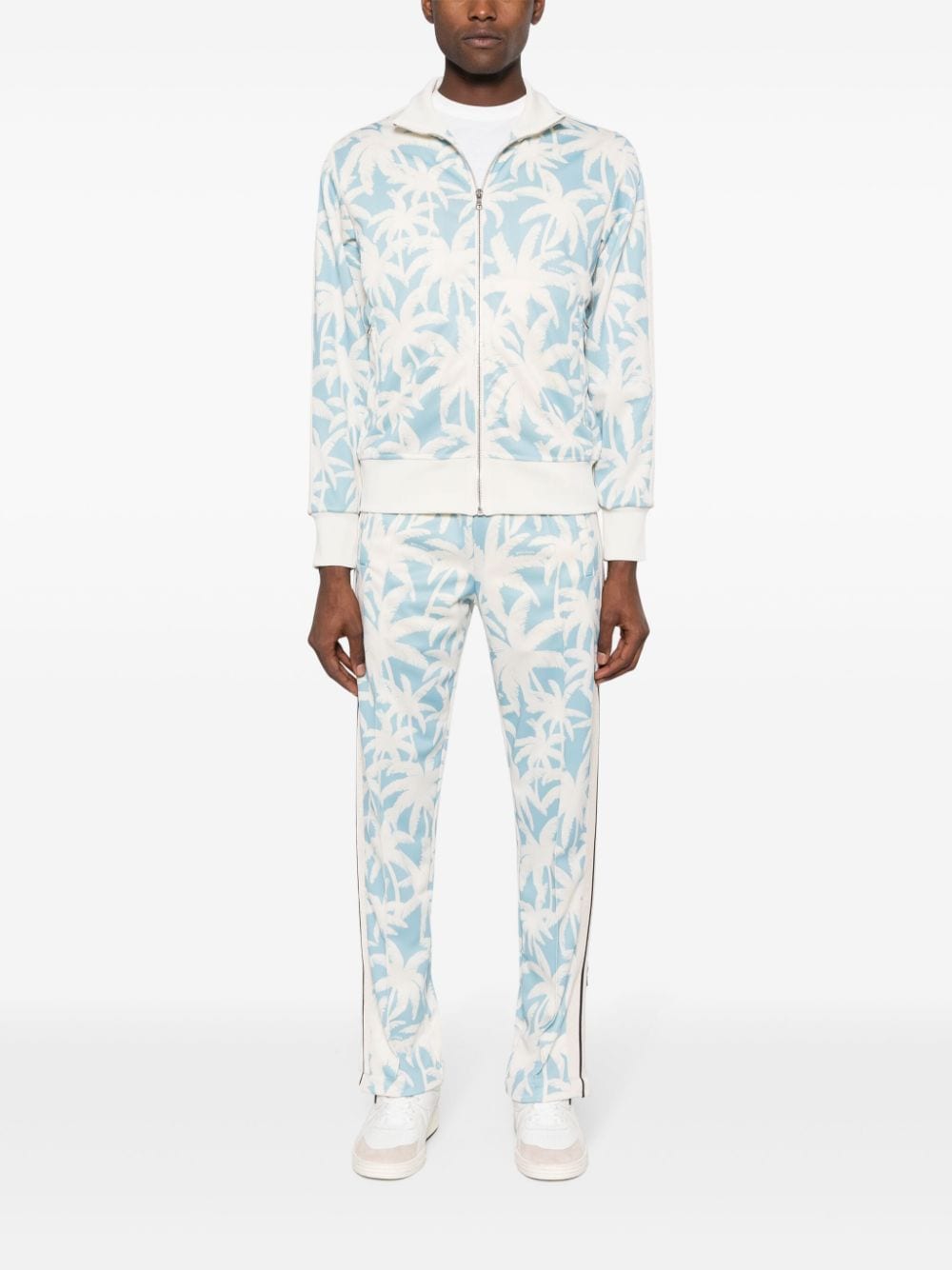PALM ANGELS Palm Angels Palms Zip-Up Track Jacket