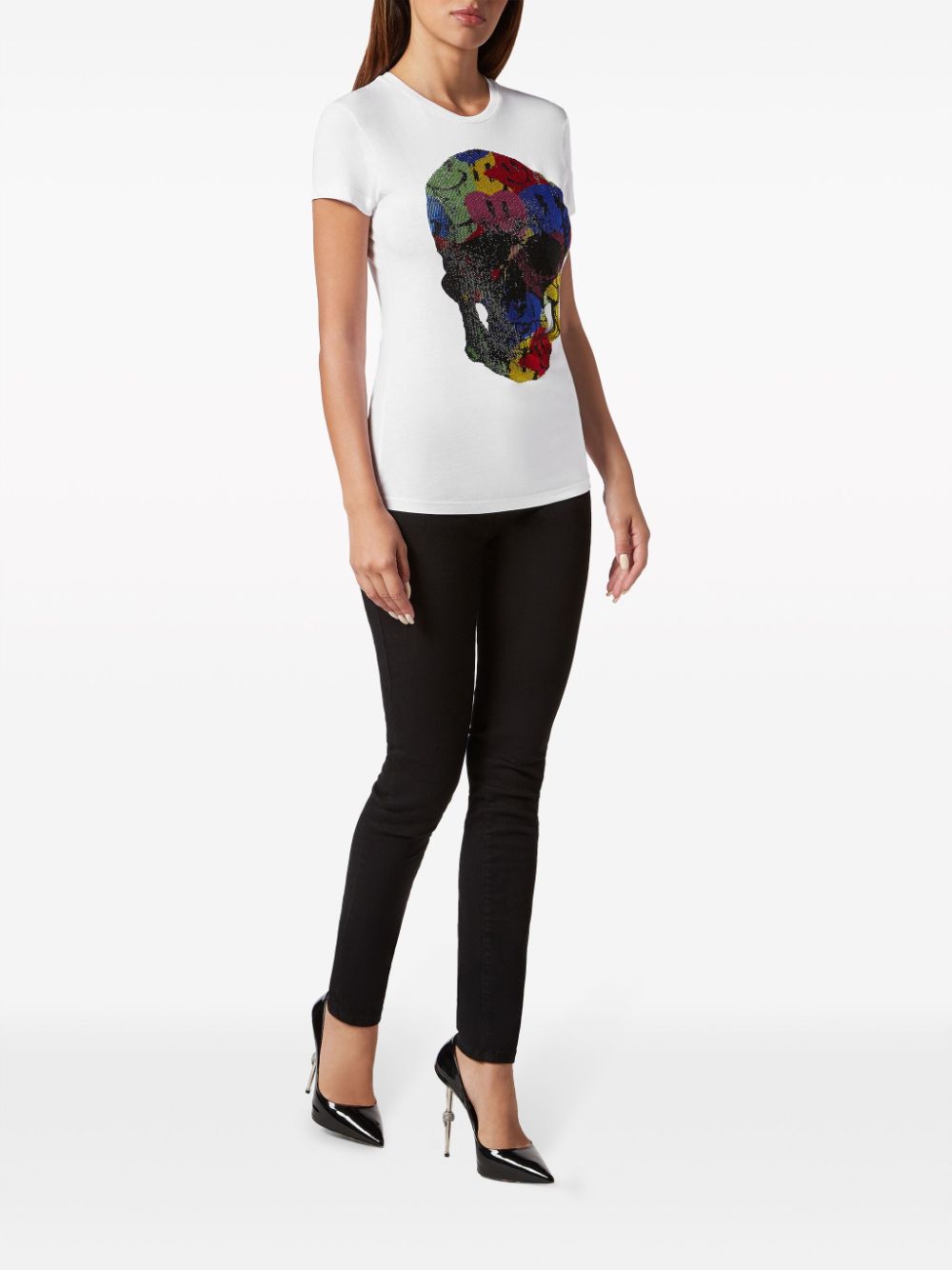 PHILIPP PLEIN Philipp Plein Skull-Print T-Shirt