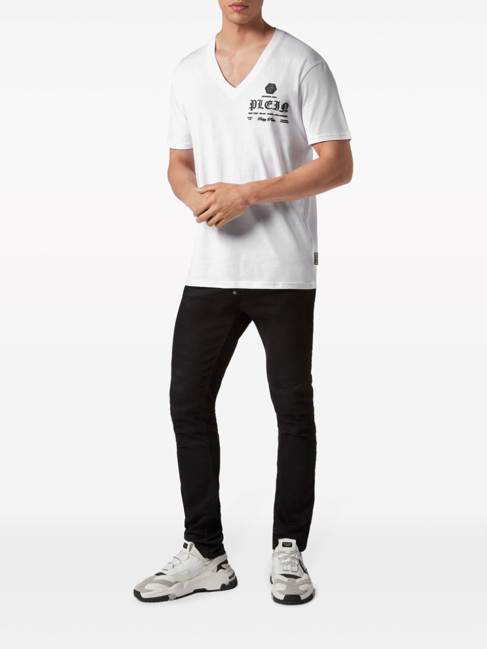 PHILIPP PLEIN logo-print cotton t-shirt