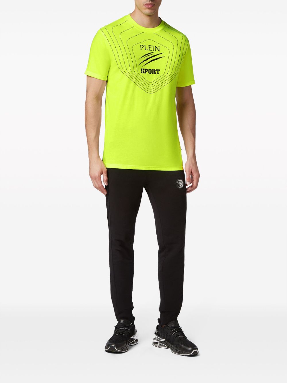 PLEIN SPORT logo-print cotton t-shirt