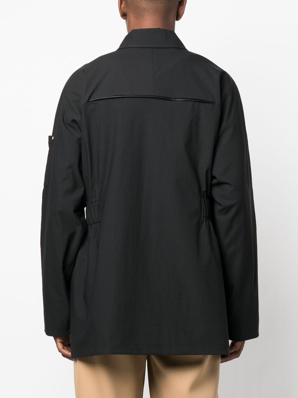 Kiko Kostadinov Mcnamara Uniform Jacket - Black | Editorialist