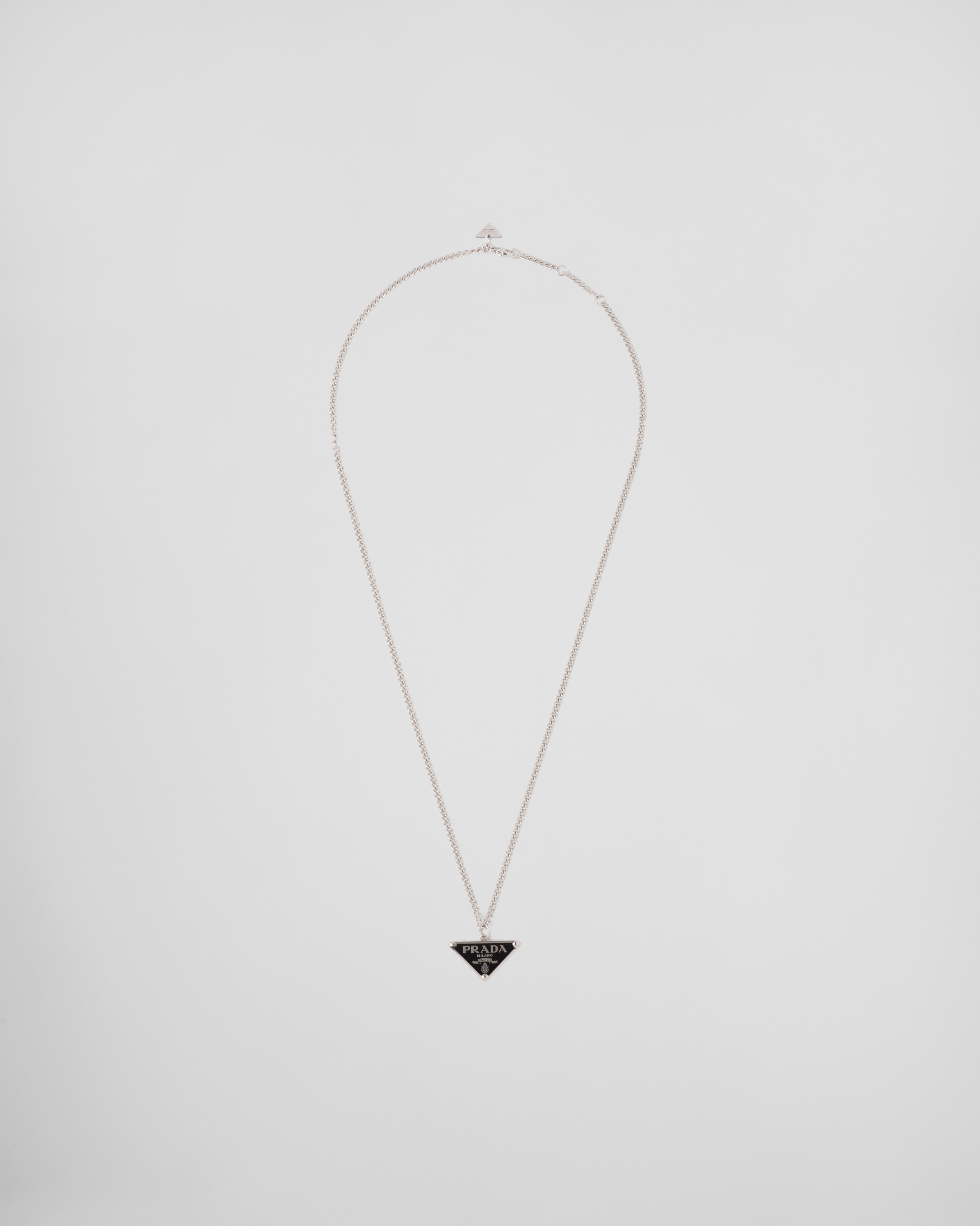 Prada Symbole Necklace - Black | Editorialist