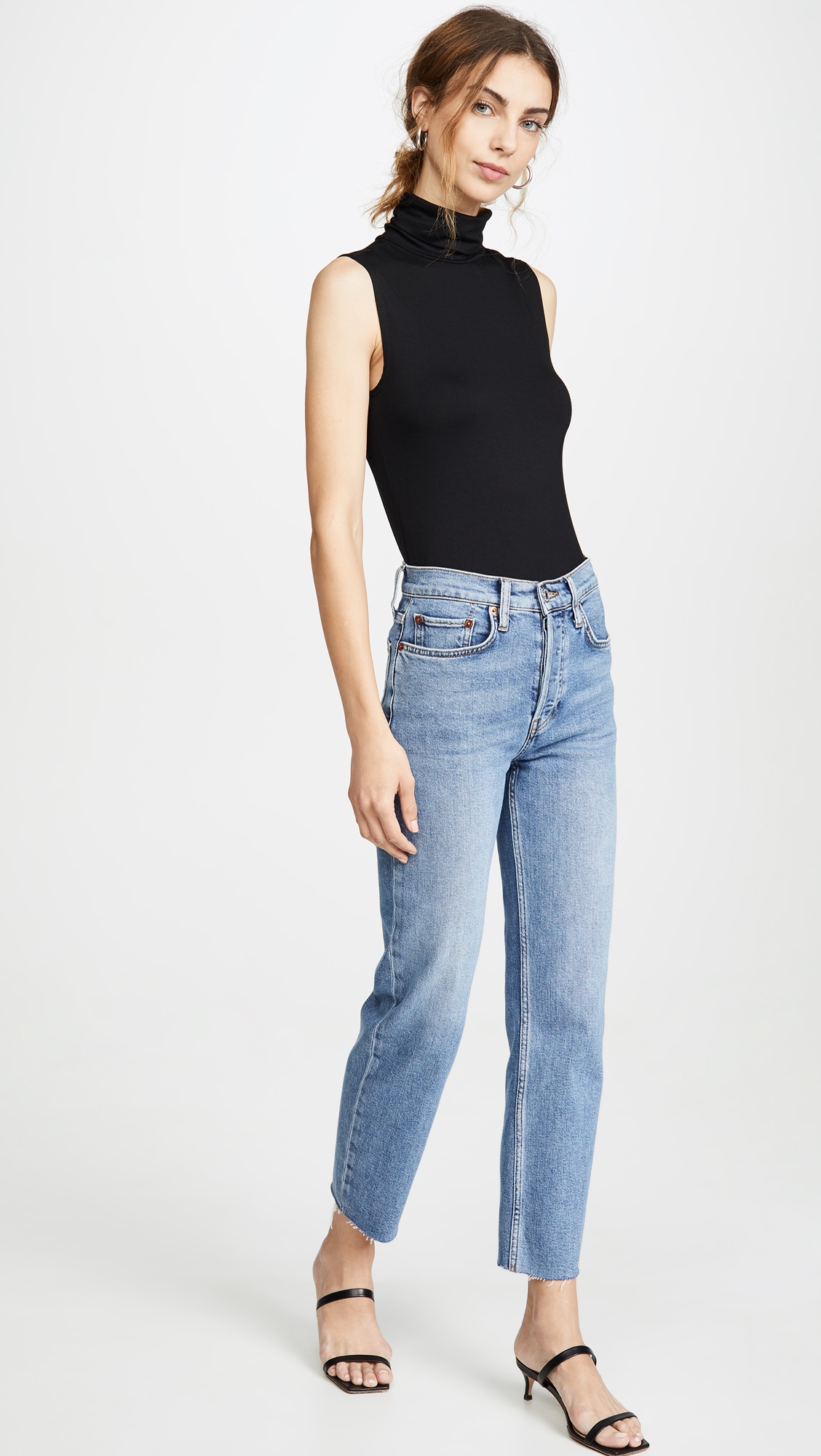 L'AGENCE L'AGENCE Ceci Sleeveless Turtleneck