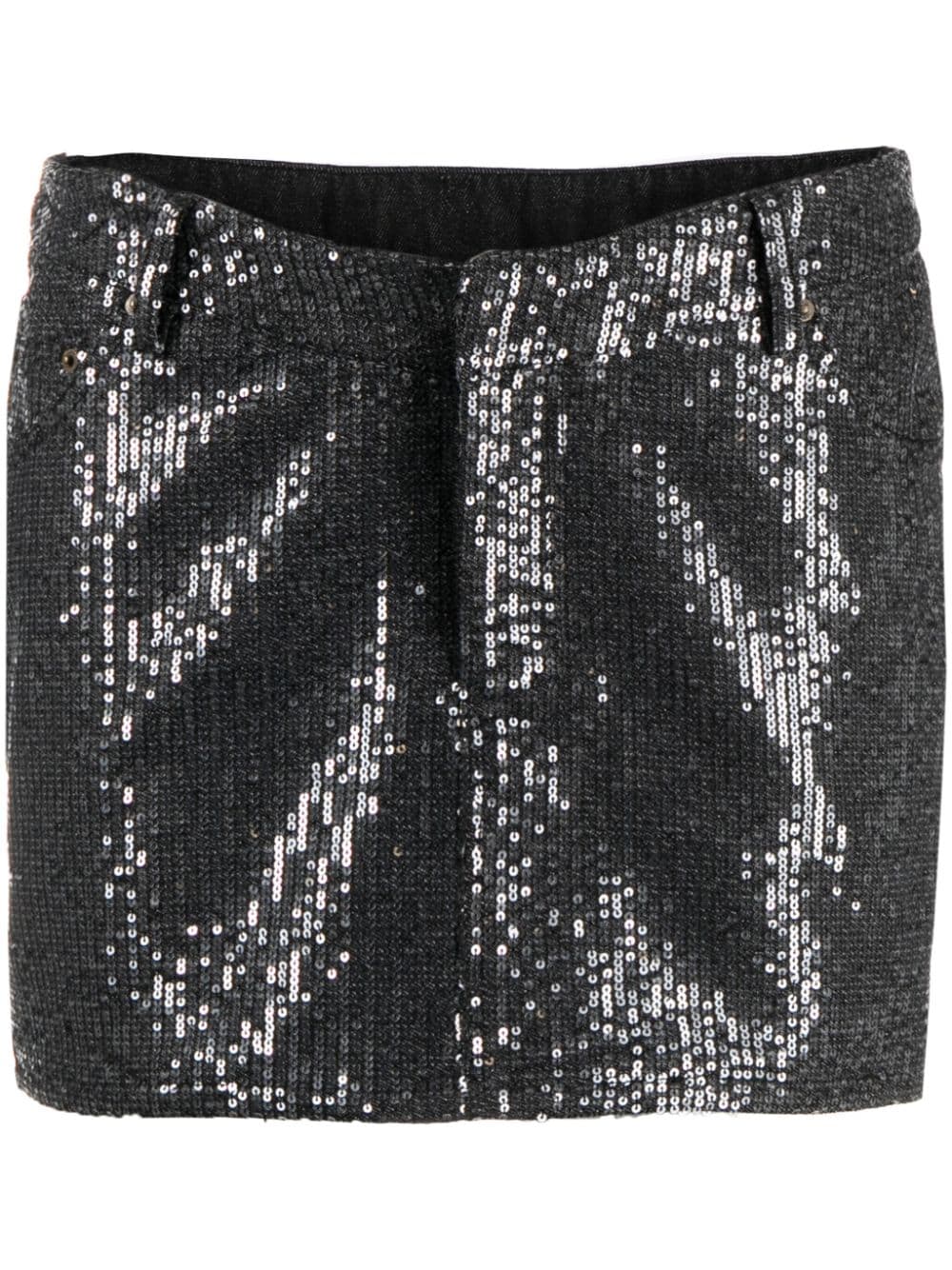 ROTATE BY BIRGER CHRISTENSEN ROTATE BIRGER CHRISTENSEN Sequin Twill Mini Skirt
