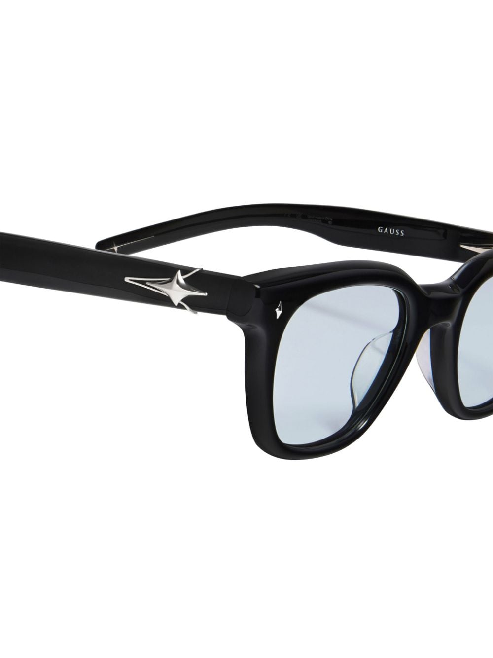Gentle Monster 、GAUSS Gentle Monster Gauss 01 Square-Frame Sunglasses - Black | Editorialist