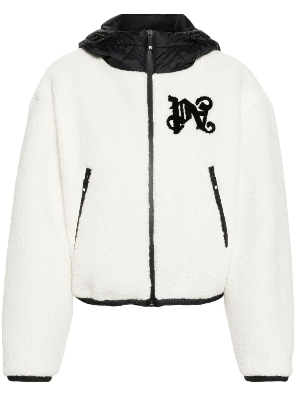 PALM ANGELS Monogram-Appliqué Ski Jacket