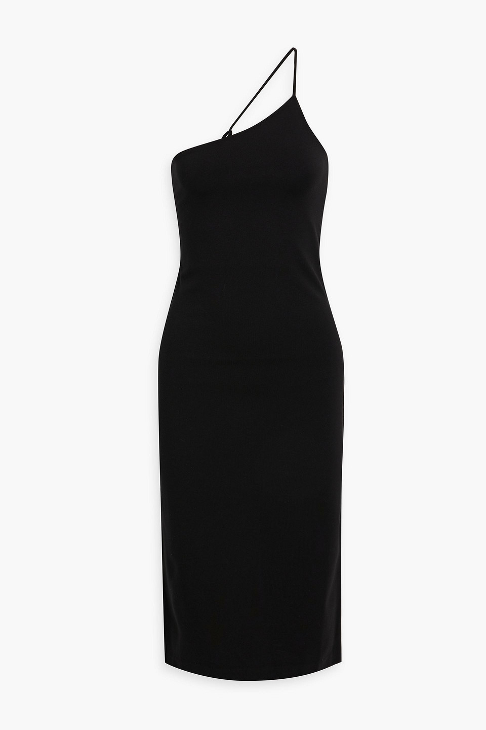 strapless open back dress Bec + Bridge Ariven Asym Mini Dress | Black