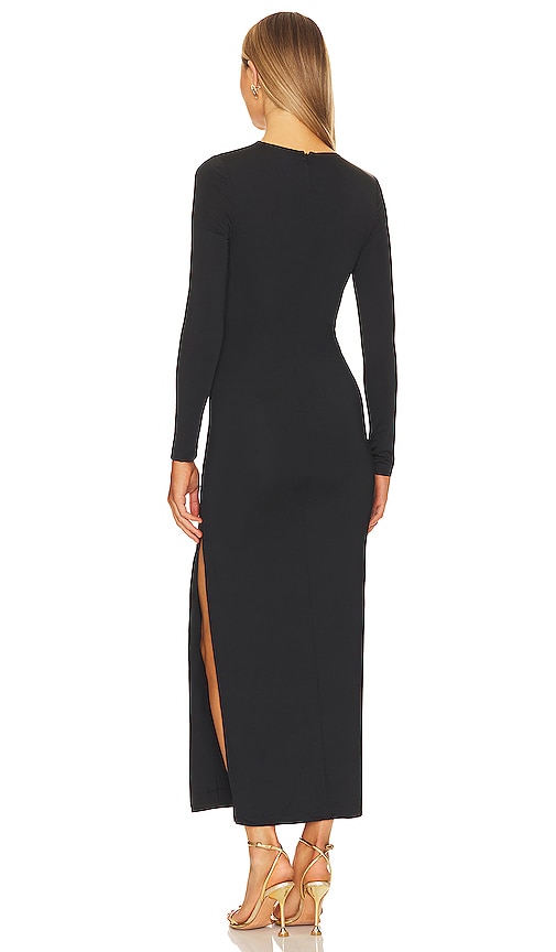 Bardot Kelso Velvet Sequ Maxi Dress In Silver - 50% Off | Editorialist